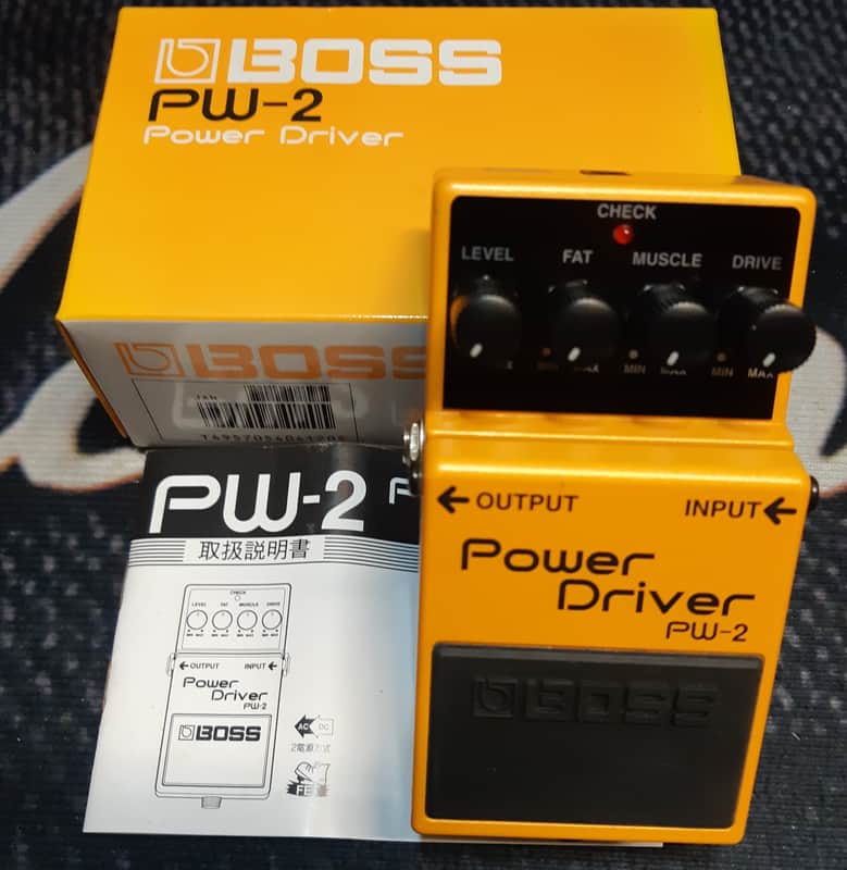 Boss PW-2 Power Driver (Silver Label) JULY 1996 MIT | Reverb Australia