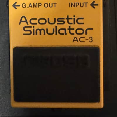 Boss AC-3 Acoustic Simulator (Dark Gray Label) 2006 - Present | Reverb