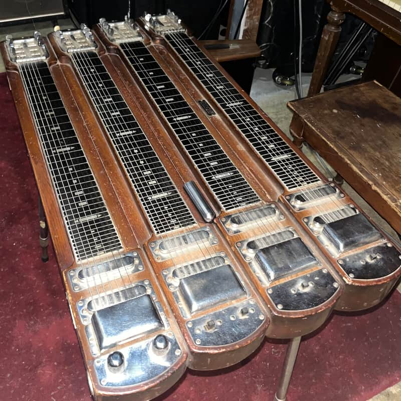 Fender Stringmaster 1953 Q8 4-Neck Console Steel Guitar | Reverb