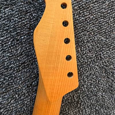 B-Stock T-Style Guitar Neck - Quartersawn Roasted Maple, | Reverb