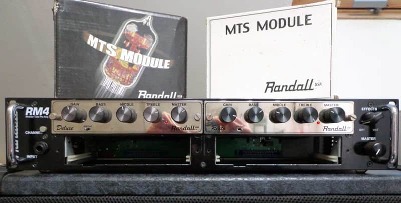 Randall RM4 Preamp chassis + 2 modules MTS | Reverb UK