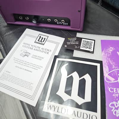 Wylde Audio Berzerker Zakk Wylde 50 watt mini amp limited | Reverb