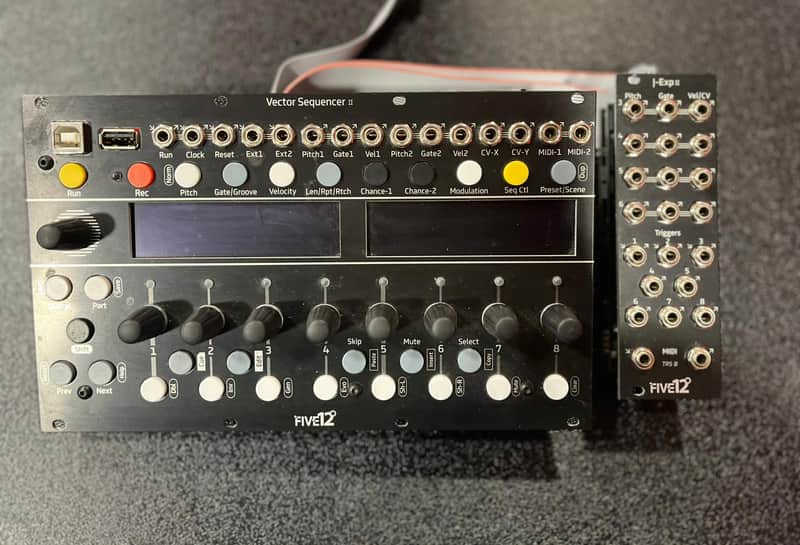 Five12 Jack Expander and Vector Sequencer MKII (Black) | Reverb
