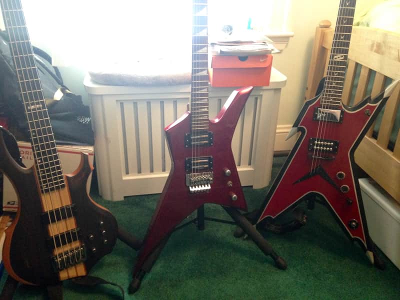 Jackson Kelly Star Metallic Red | Reverb Poland