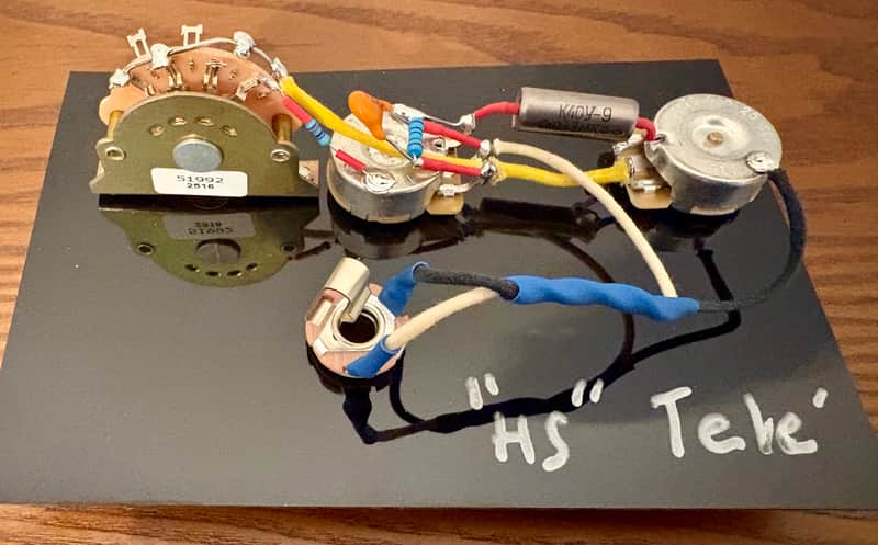Fender Telecaster (HS) 3-way wiring harness upgrade-Humbucker | Reverb