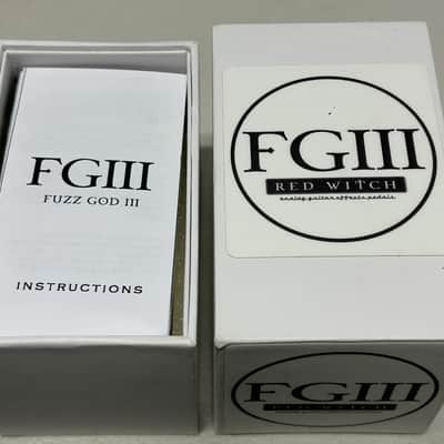 Red Witch Fuzz God II 2010s - White | Reverb