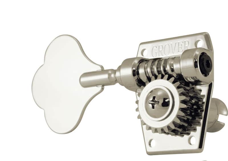 Grover Vintage Bass Tuners (series 142) - Nickel - Treble | Reverb