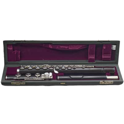 Yamaha YFL-894HW Handmade Wood Flute with Silver Mechanism SN | Reverb