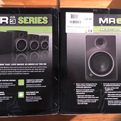 Mackie MR6mk3 6.5" Two-Way Active Studio Monitors (Pair) 2013 | Reverb