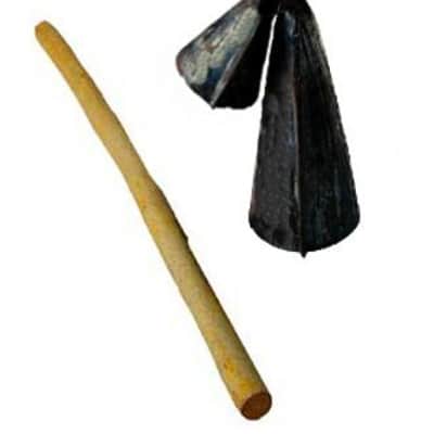 Gankogui Double Bell - Agogo High Low Cow Bell - Hand-Forged | Reverb