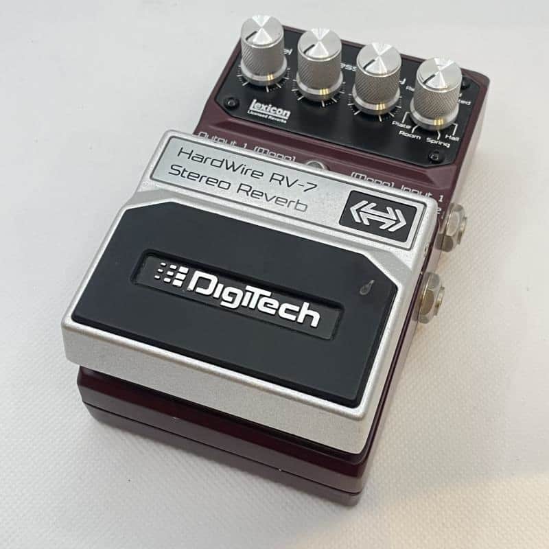 Digitech USED Stereo Reverb RV-7 | Reverb