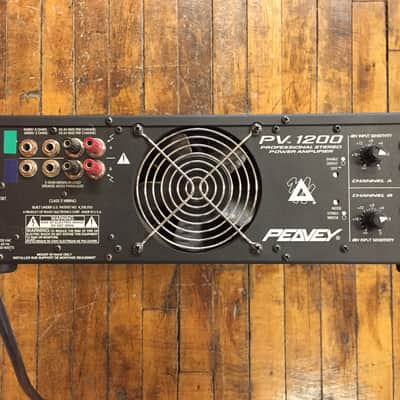 Peavey PV 1200 Professional Stereo Power Amplifier 2000s | Reverb