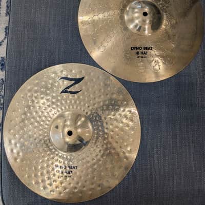 Zildjian 14" Z Custom Dyno Beat Hi-Hat Cymbals (Pair) | Reverb