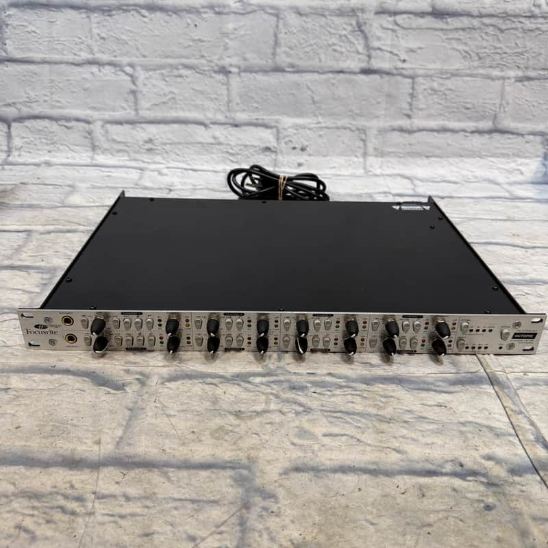 Focusrite Platinum OCTOPRE 8-Channel Microphone Preamp Rack | Reverb