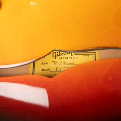 2018 Gibson Memphis ES-335 Traditional - Antique Sunset Burst | Reverb
