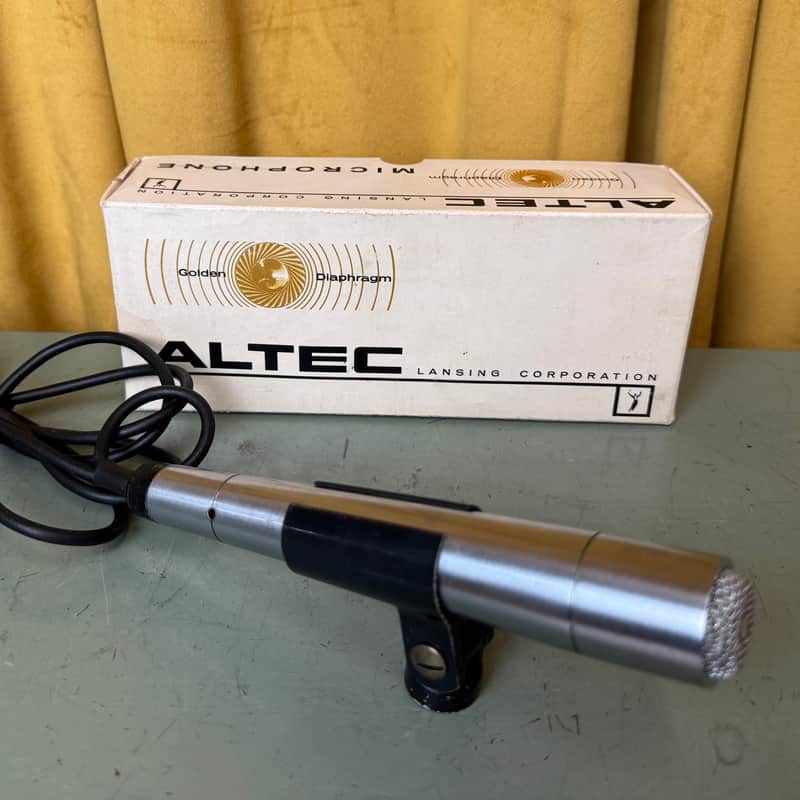 Altec 681A Dynamic Microphone 1960s | Reverb