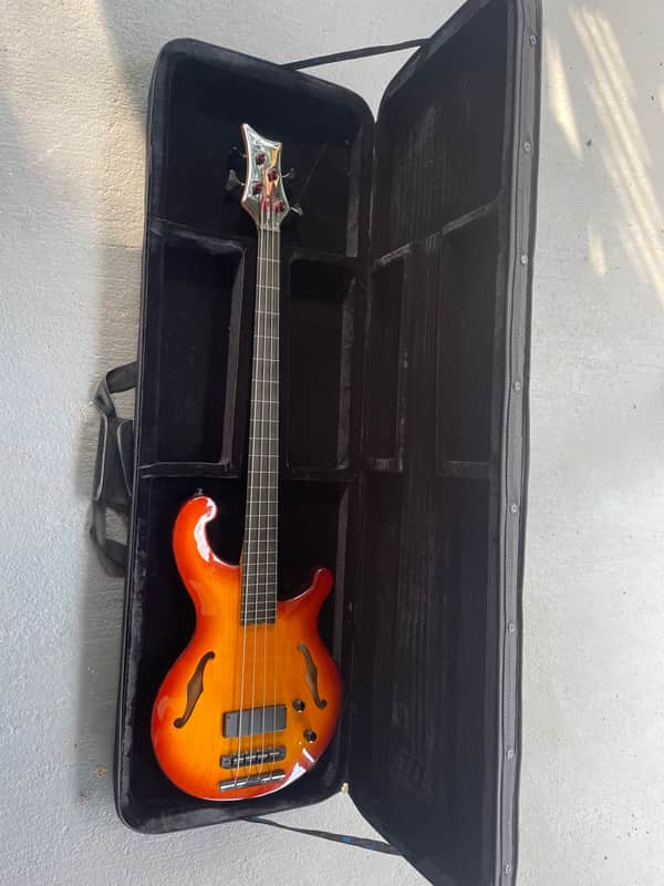 Dean 4 string bass - Sunburst | Reverb