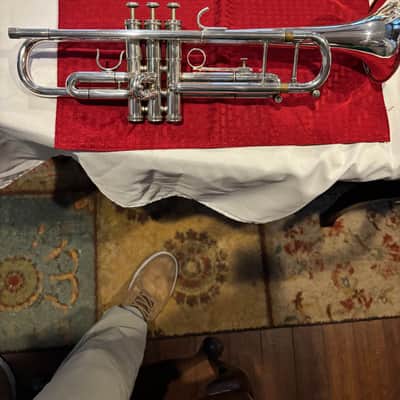 Getzen Eterna II 700 Mid to late 1990’s - Silver | Reverb