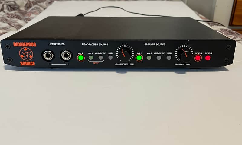 Dangerous Music Source Portable Monitor Controller with D/A | Reverb