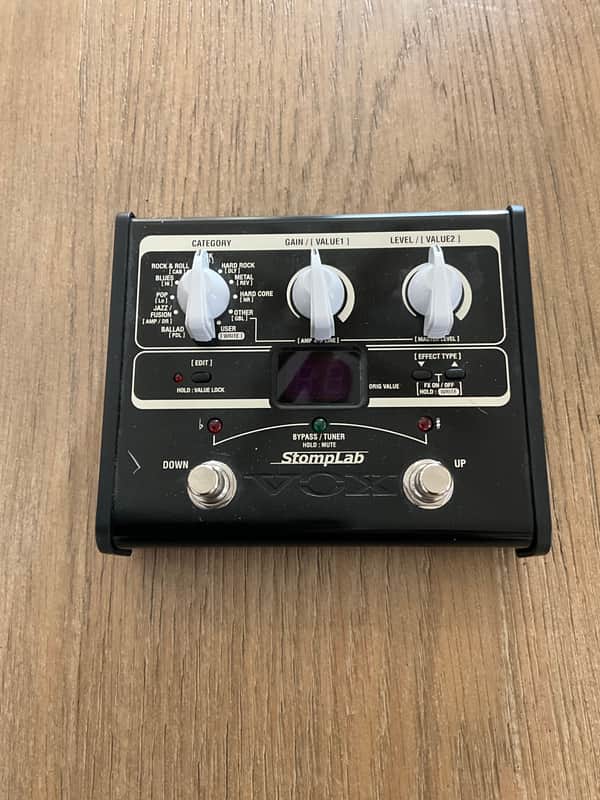 Vox SL1G StompLab IG Modeling Guitar Processor 2010s - Black | Reverb