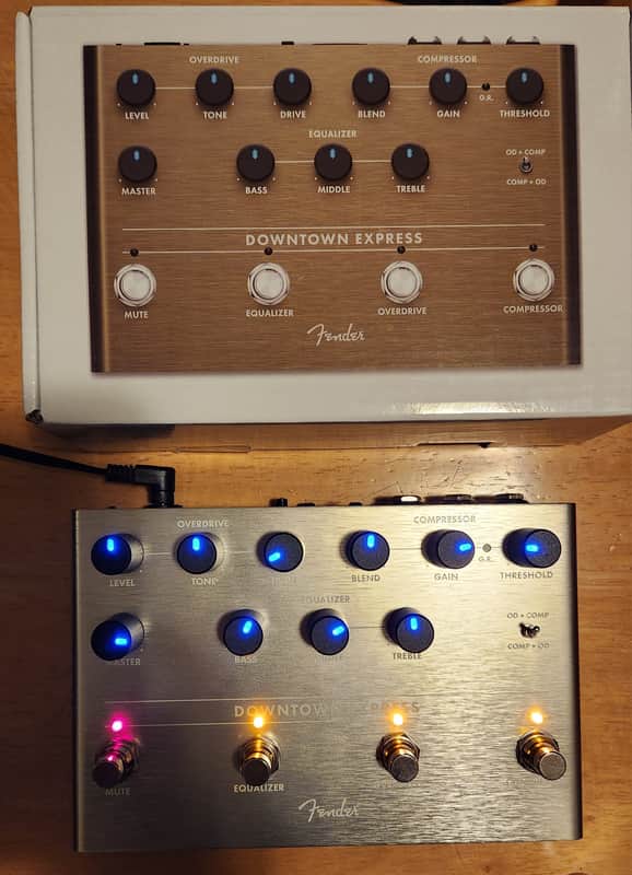 *MINT in BOX* Fender Downtown Express Bass Analog | Reverb
