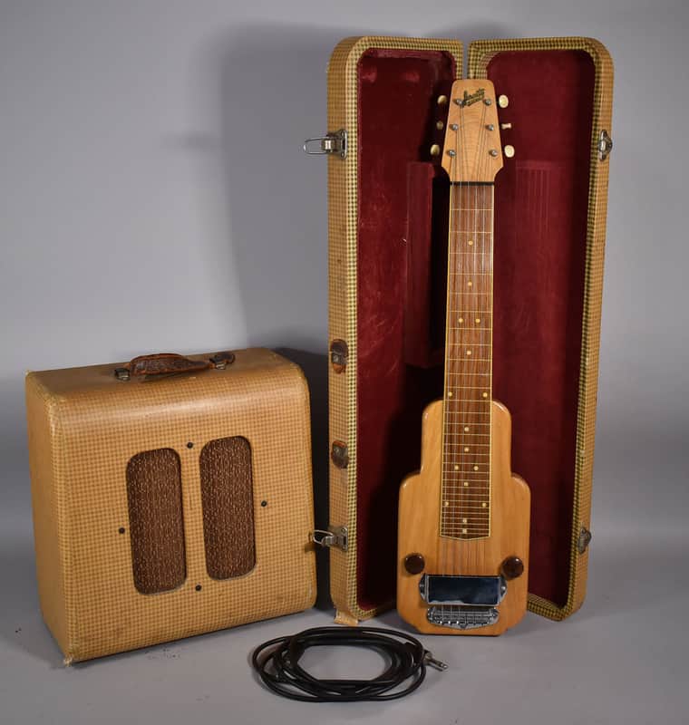 1950s Jantz Lapsteel And Amplifier Set w/OHSC | Reverb