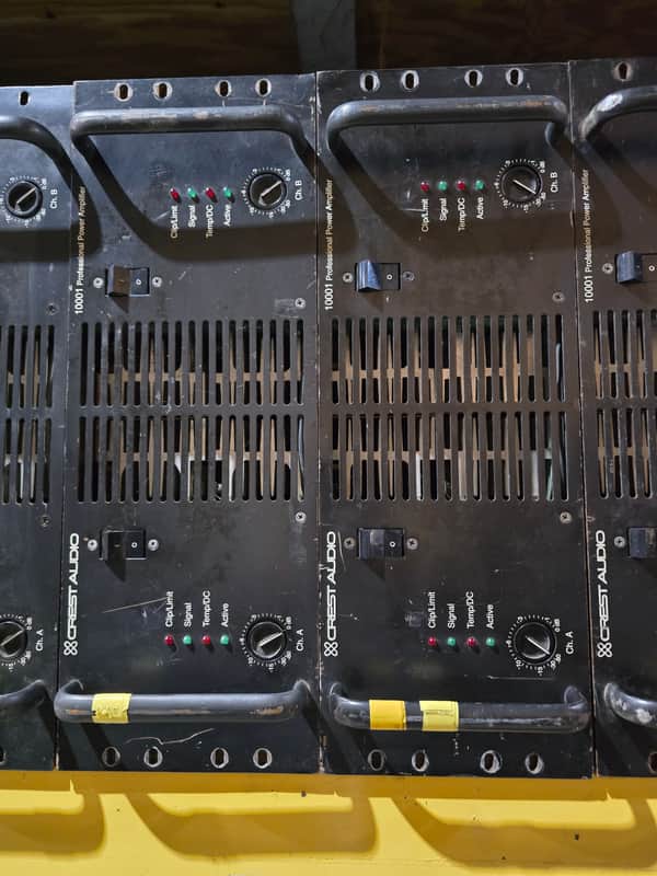 Crest Audio Pro 10001 Mid 90s - Black | Reverb