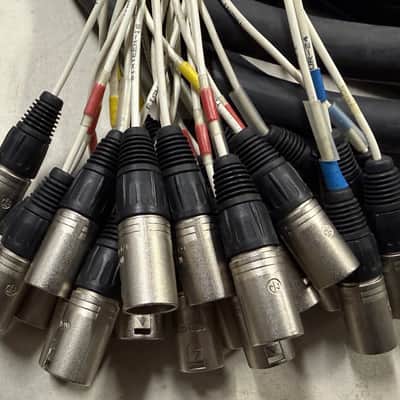 Custom Pro 28-Channel XLR Breakout Snake – 25ft with Genuine | Reverb