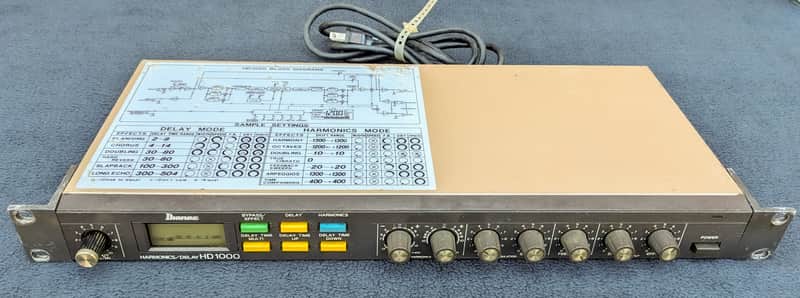 Ibanez HC1000 Digital Harmonics/Delay Rackmount Effect Unit | Reverb