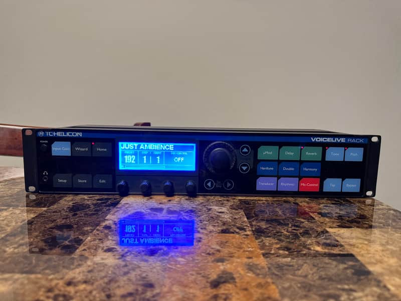 TC Helicon Voicelive Rack 2010s - Black | Reverb