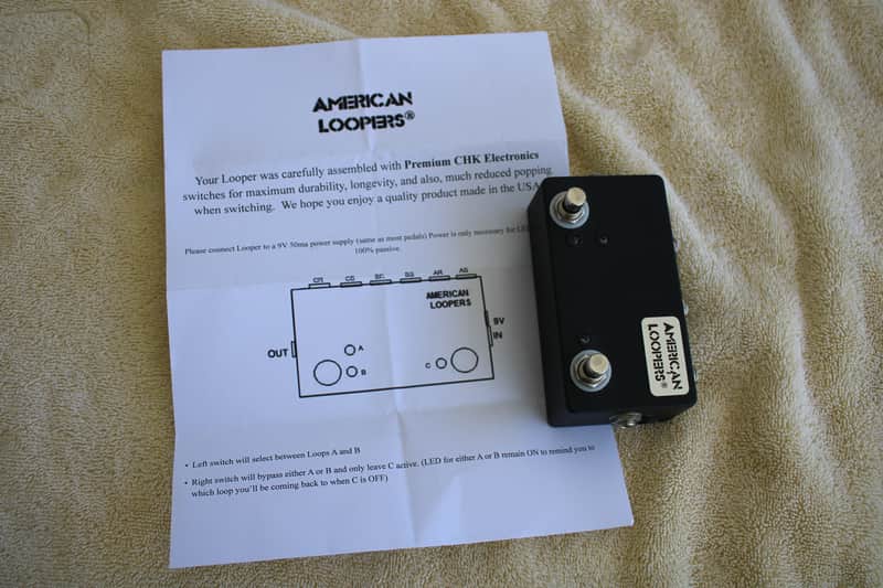 American Loopers A/B/C Switch - Made in USA | Reverb
