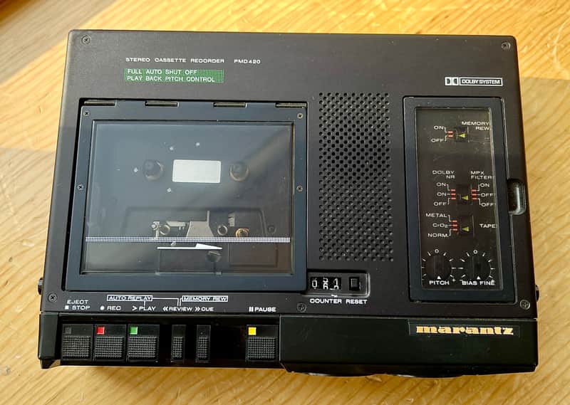 Marantz PMD420 3 Head Stereo Professional Cassette Recorder, | Reverb
