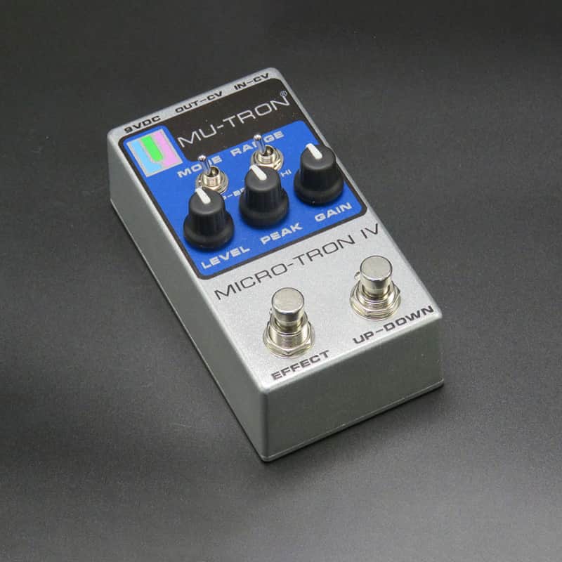 MU-TRON MT4-Vintage Micro-Tron IV Vintage Silver Auto Wah | Reverb