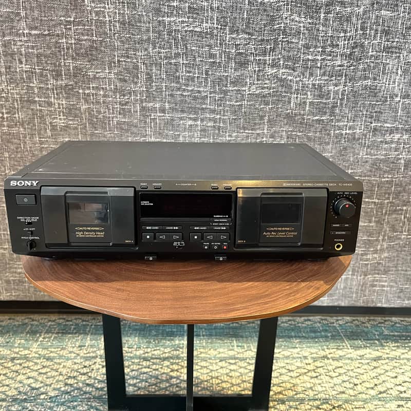 Sony TC-WE435 Dual Stereo Cassette Deck | Serviced & Tested | Reverb