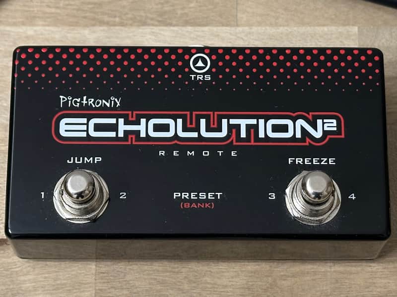 Pigtronix Echolution 2 Deluxe Preset Two Button Footswitch | Reverb