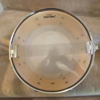 Yamaha 14 round x 5.5 inch snare drum quality hardwood shell | Reverb