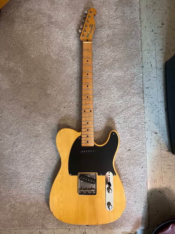 Very Rare Bill Lawrence Ex-light Tele BT-72 1988 - Natural | Reverb