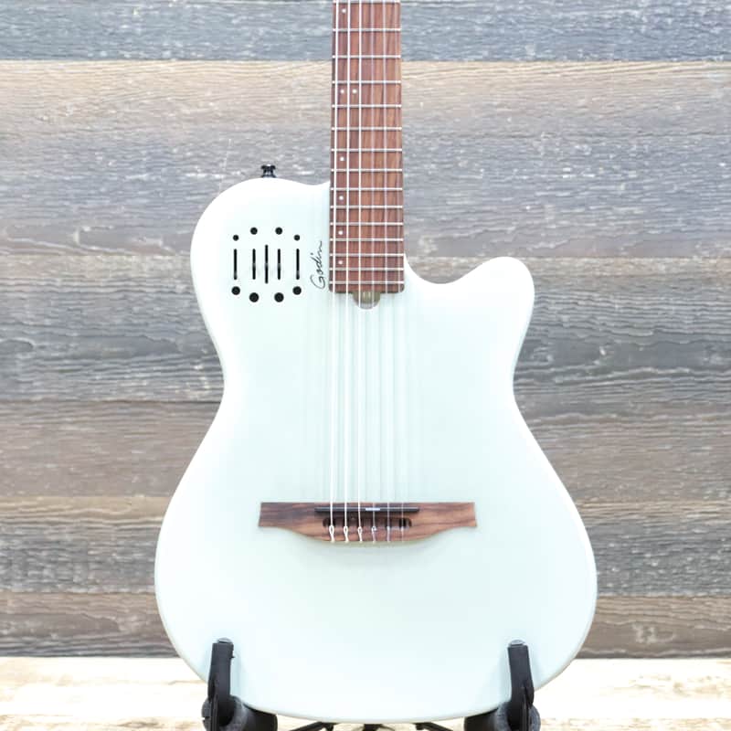 Godin Multiac Mundial Light Blue "B-Stock" Electro-Classical | Reverb