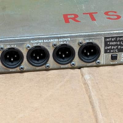 BSS TCS-804 Dual Time Corrector / Digital Delay Line - | Reverb