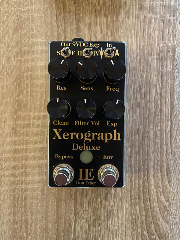 Iron Ether xerograph deluxe 2024 - black/gold | Reverb