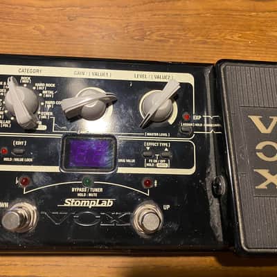 Vox SL2G StompLab IIG Modeling Guitar Processor 2010s - Black | Reverb
