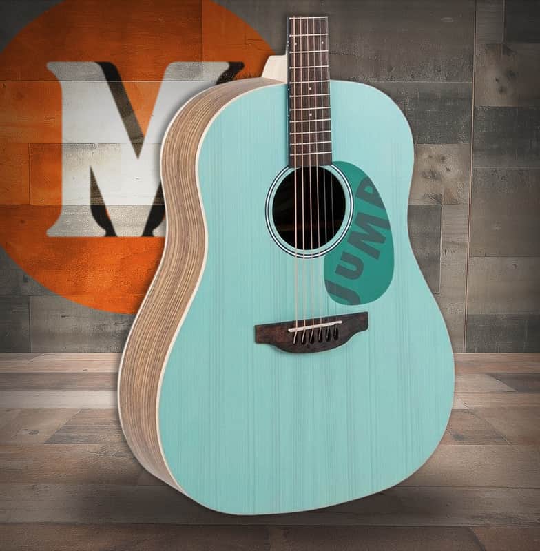 Ovation Applause Jump Dreadnought Slope Shoulders Celeste | Reverb