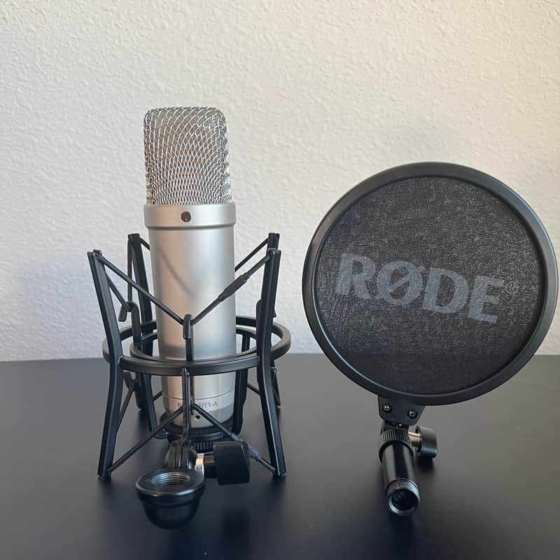 RODE NT1-A Anniversary Studio Mic Pack 2010s - Silver | Reverb