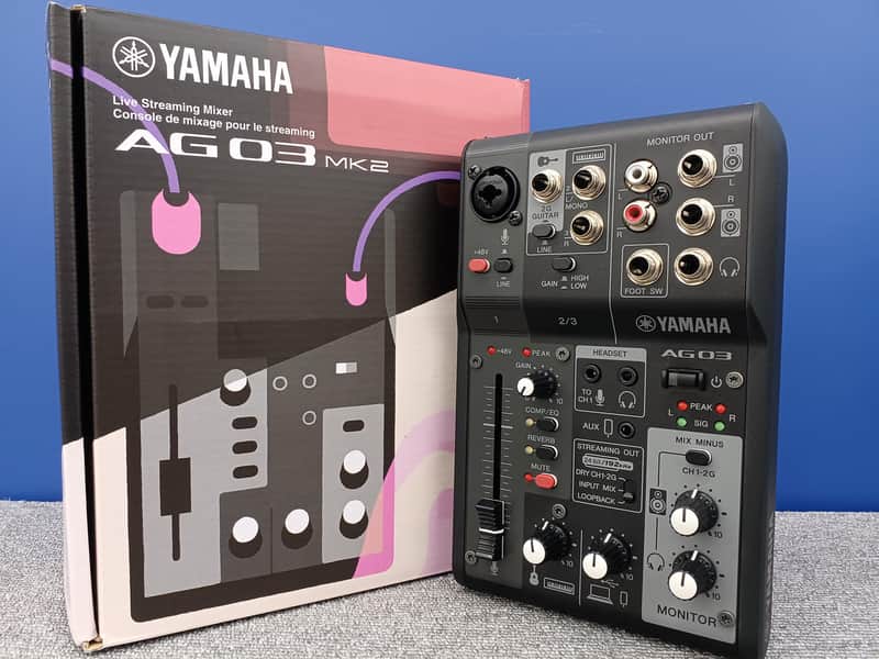 Yamaha AG03MK2 Analog Mixer Audio Interface | Reverb