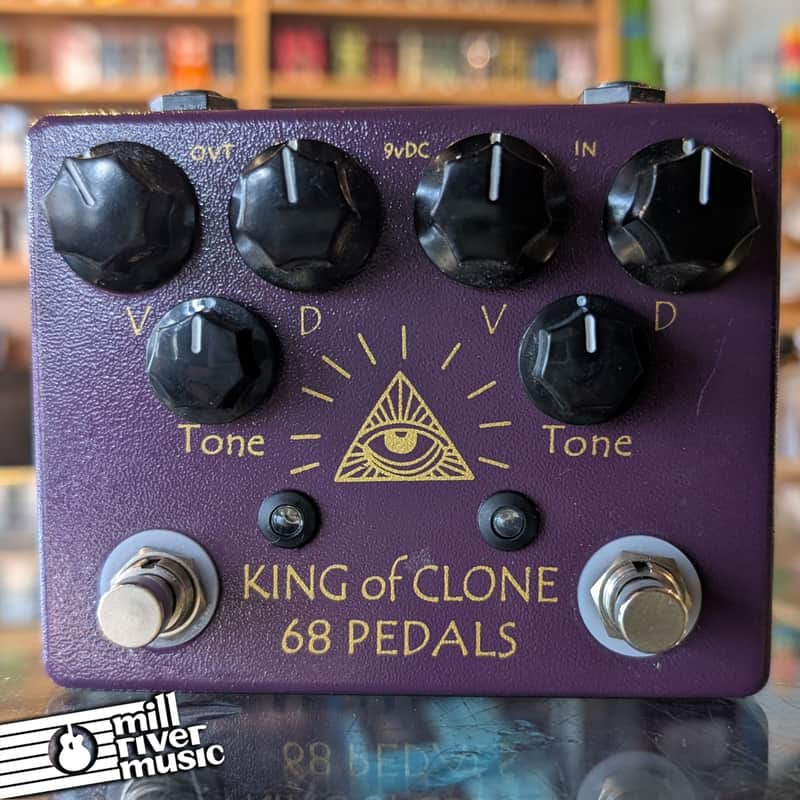 68 Pedals King Of Clones Dual Overdrive - Used | Reverb