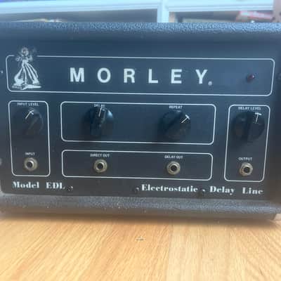 Morley Model EDL 1970s - Black | Reverb