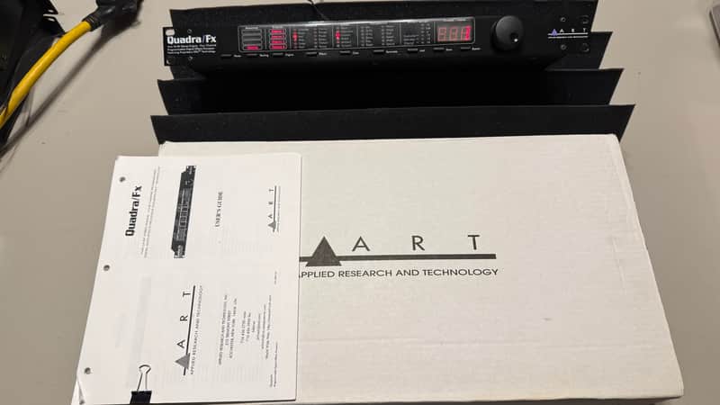 Art Quadra FX with Power Supply, Box and Manual | Reverb