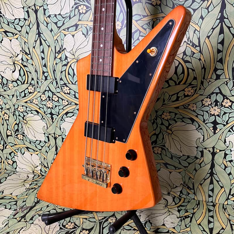 Epiphone Korina Explorer Bass Natural 2023 | Reverb