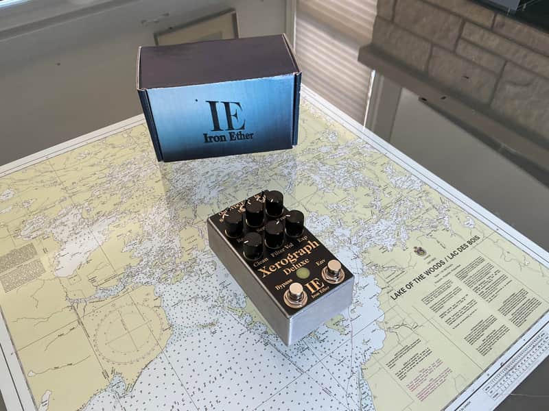 Iron Ether Xerograph Deluxe 2023 - Black/Silver | Reverb