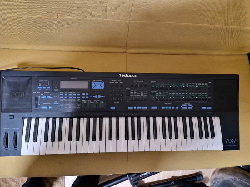Technics AX7 Synthesizer Keyboard 80's | Reverb